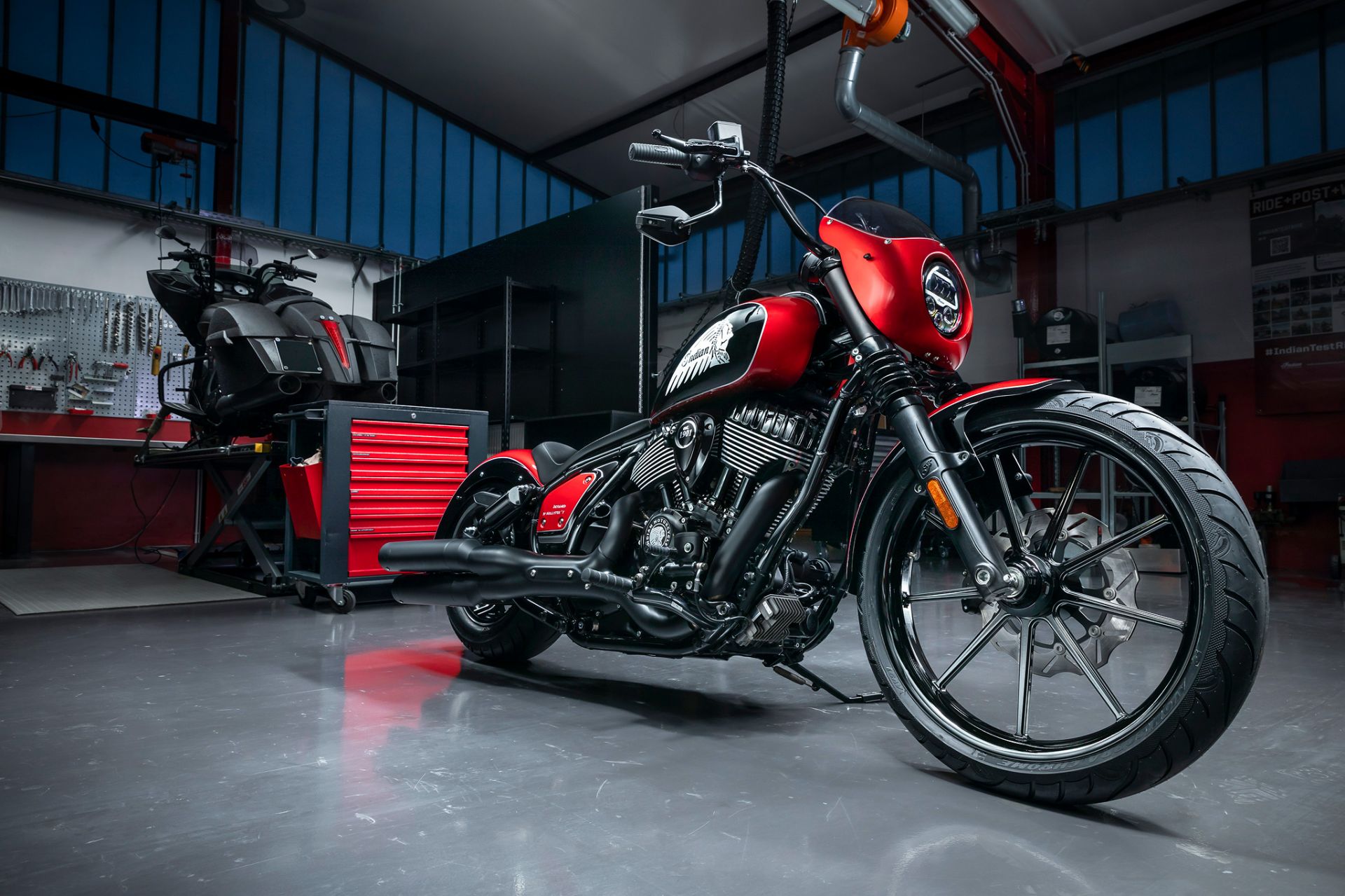 Chief Little Foot - Hollister's MotorCycles