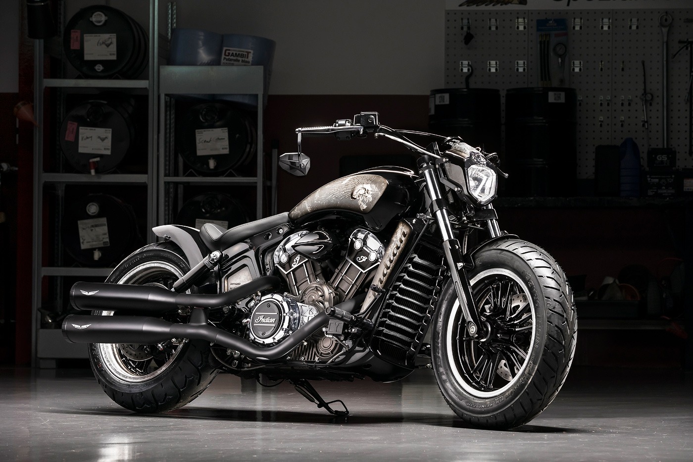 Scout Punk - Hollister's MotorCycles