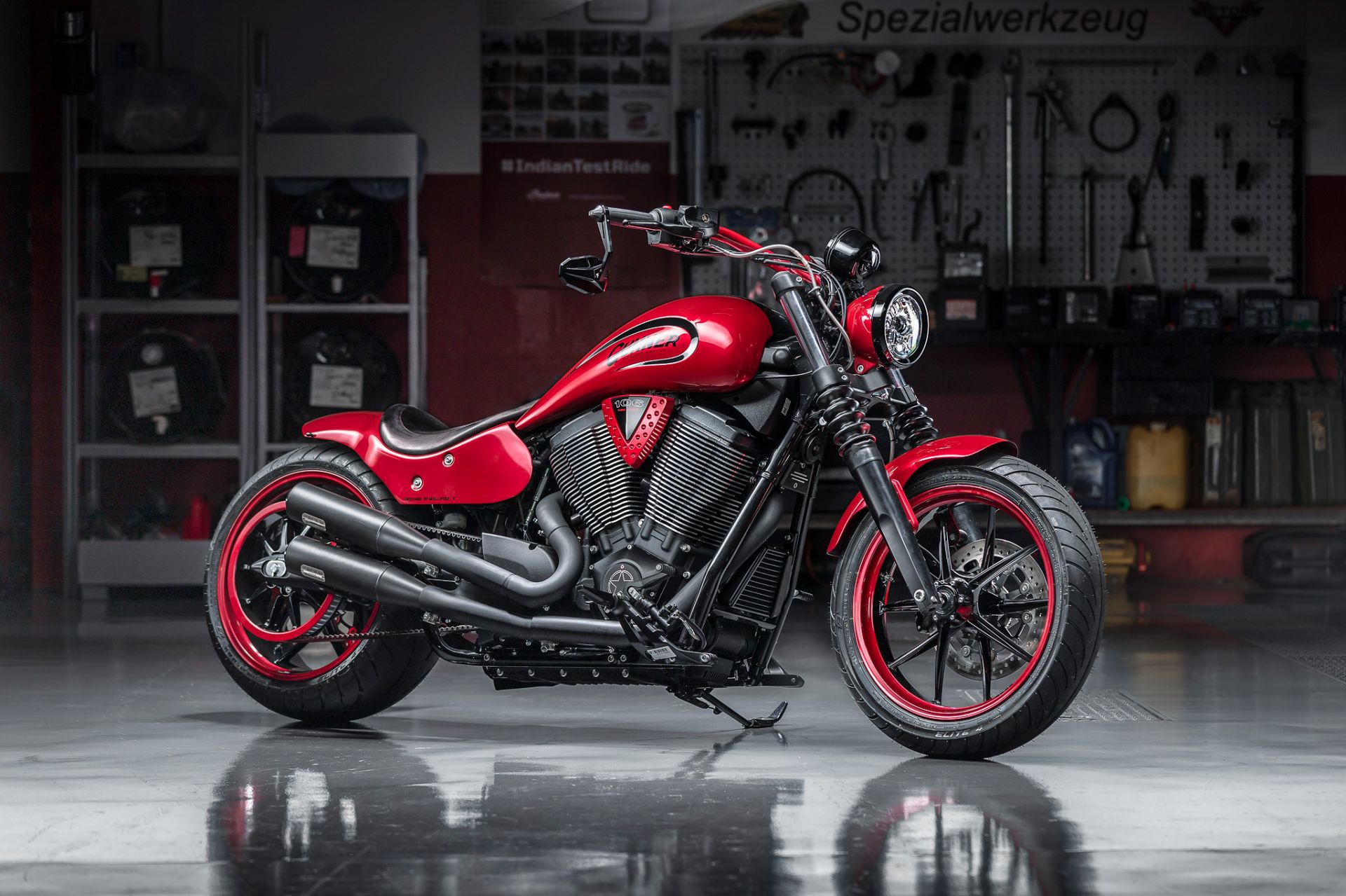 Red Gunner - Hollister's MotorCycles