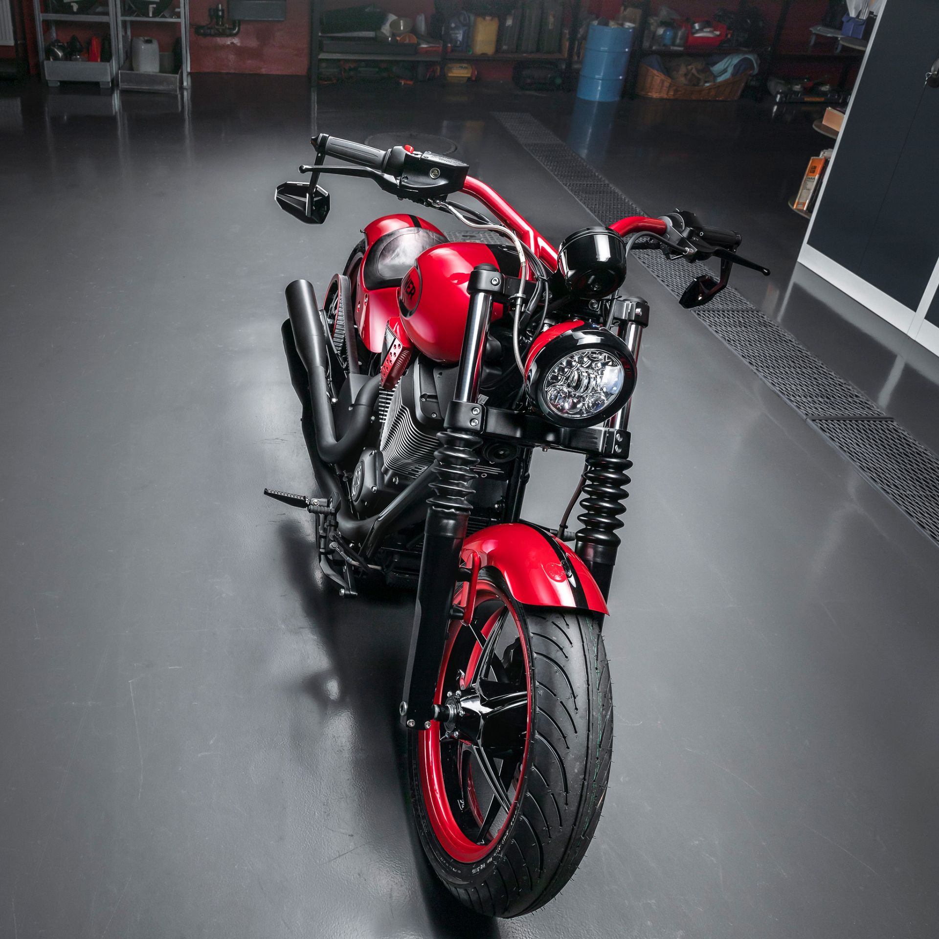 Red Gunner - Hollister's MotorCycles